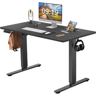 Electric Height Adjustable Ergonomic Computer Desk - Bed Bath & Beyond ...
