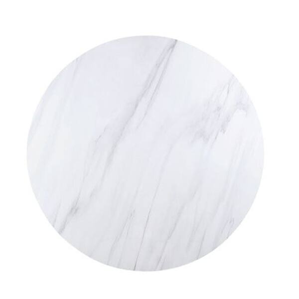 Espresso dining table solid wood Gerardo table round shape table - Bed ...