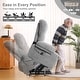Power Lift Recliner Chair, Oversized Shell Backrest Reclining Chair ...
