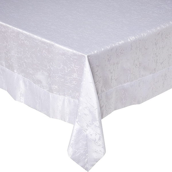 Violet Linen Classic Abstract Border Pattern Tablecloth - Bed Bath ...