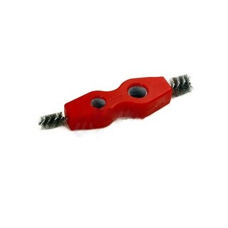 Red Plastic Fitting Brush American Imaginations - Bed Bath & Beyond ...