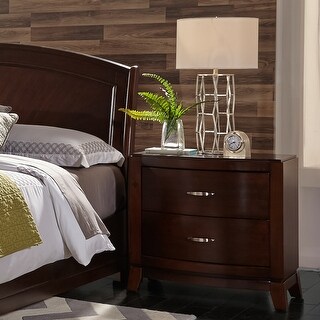 Avalon Dark Truffle Night Stand - Bed Bath & Beyond - 9467237