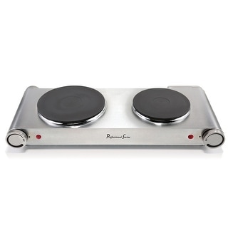 Professional Series Portable and Concealed Double Burner - Bed Bath ...