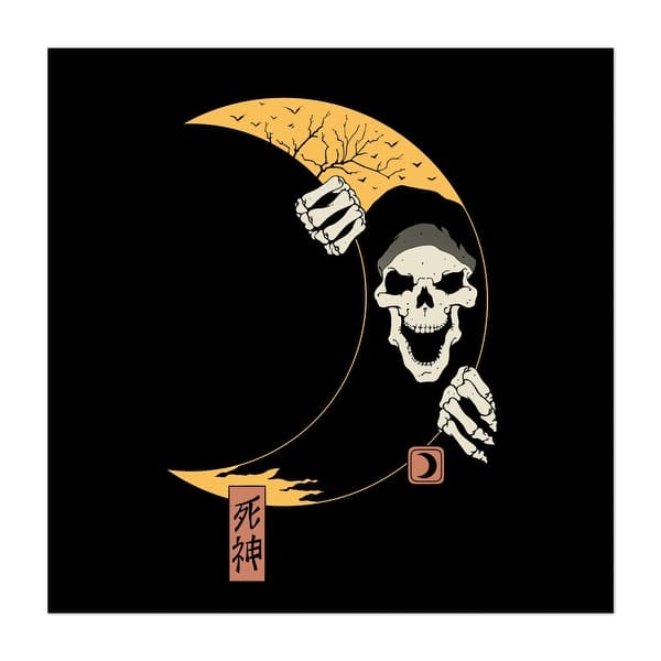 Moon Reaper Illustrations Cartoon Art Print/Poster - Bed Bath & Beyond ...