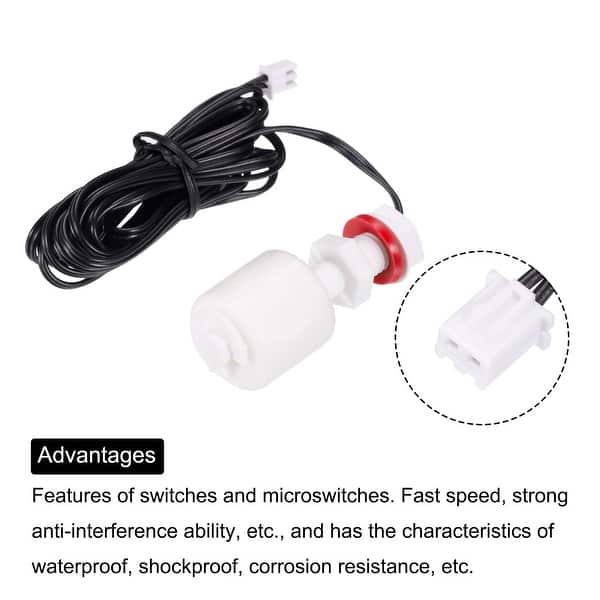 Ice Thickness Float Switch HZB50A-60-80 Water Level Sensor Float 150cm Line - White - Bed Bath ...