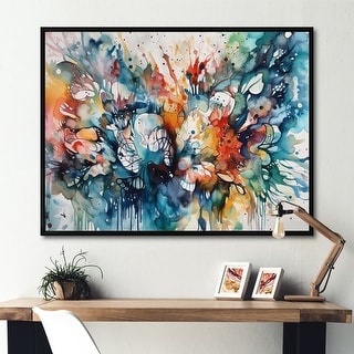 Designart "Captivating Boho Dance I" Abstract Framed Wall Art Prints ...