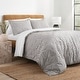 Nate Home by Nate Berkus Printed Cotton Comforter Quilt Set - Bed Bath ...
