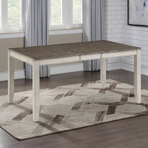 Steve Silver Aldrich Two-tone Smokey 60-inch Dining Table - Bed Bath ...