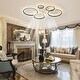 Dimmable Ceiling Fans Lights with Transparent Fan Blades - Bed Bath ...