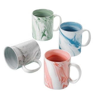 Panbado Humo 12Oz Ceramic Multi Color Mugs Set of 4 - Bed Bath & Beyond ...