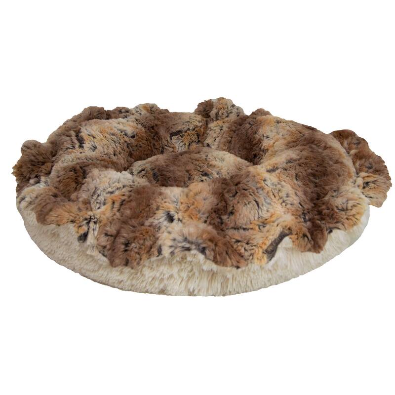 Bessie and Barnie Ultra Plush Simba/ Blondie Deluxe Shag Dog/ Pet Lily ...