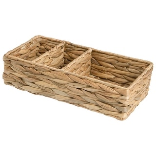 Dashi Water Hyacinth Tray - Green - Bed Bath & Beyond - 39085224