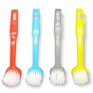 4-Piece Round Head Kitchen Dish Scrub Brush Setb - Bed Bath & Beyond ...