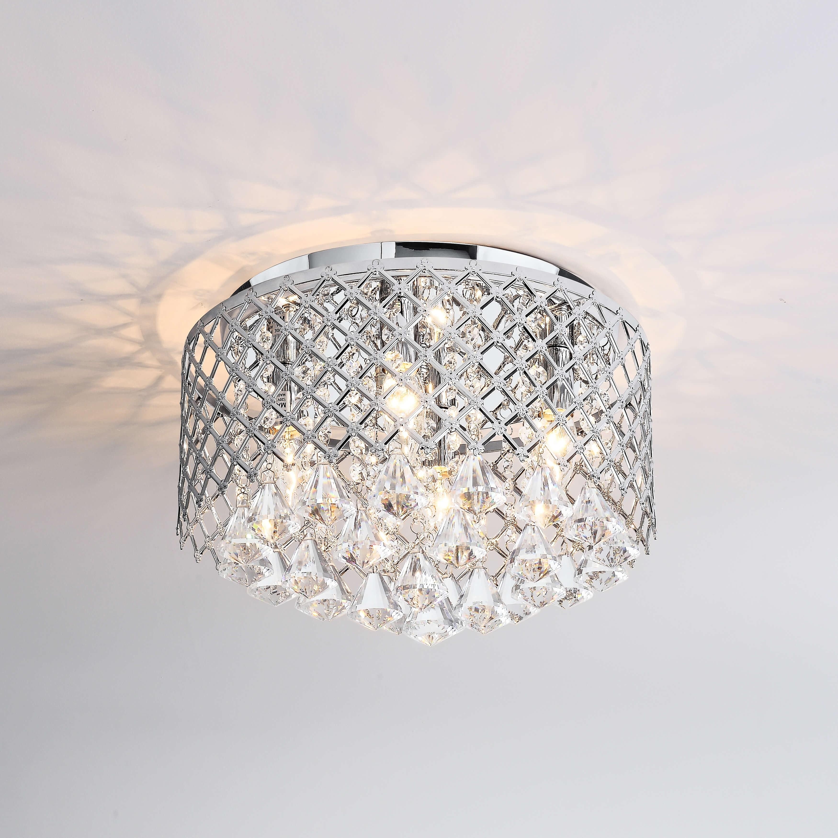 Chrome Flush Mount Ceiling Lights - Bed Bath & Beyond