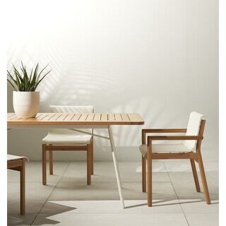 Haven Home Capri Outdoor Dining Table - 74" - Bed Bath & Beyond - 38256126