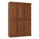 Palace Imports 100% Solid Wood 48.5" China Pantry Cabinet with Solid or ...