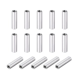 15 Pcs M3x15mm Round Aluminum Standoff Column Spacer Female Purple for ...