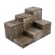 Wooden 6 Pcs Square Risers Accessories Stand - Bed Bath & Beyond - 27658856
