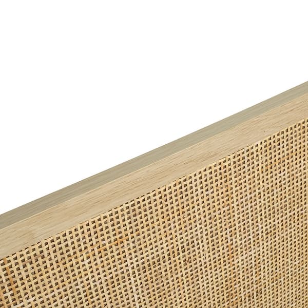 Natural Rattan Decorative Panel Wall-Mounted Headboard - On Sale - Bed ...