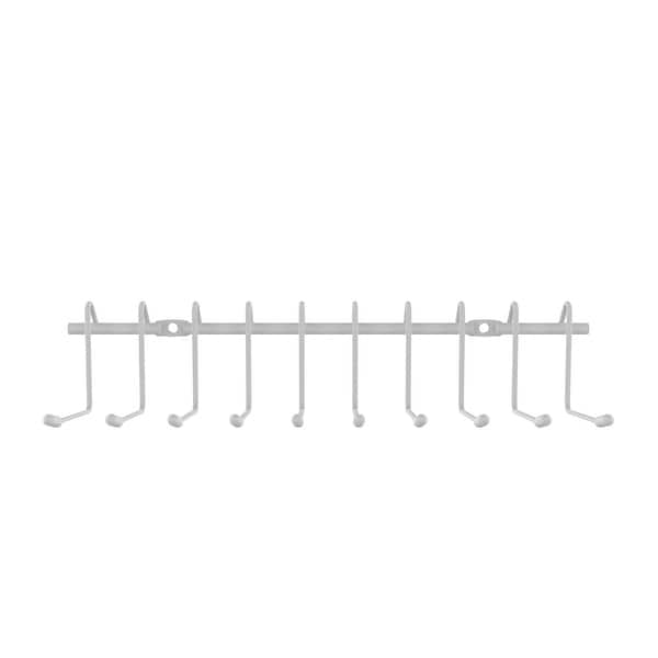 ClosetMaid 10-Hook Tie & Belt Rack Wire Shelving Accessory - On Sale ...