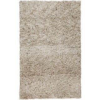 Gendry Stonewashed Mélange Shag Rug, Latte Tan, Area Rug - 8' x 10 ...
