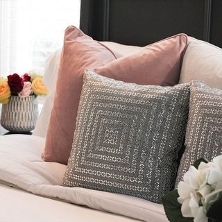 Sparkles Home Madison Avenue Rhinestone Pillow - Bed Bath & Beyond ...