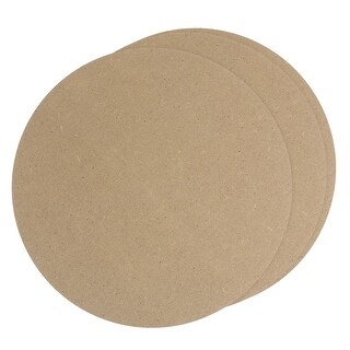 3pcs Unfinished Wood Circles Disc Cutouts, Wood Round Slices - Wooden ...