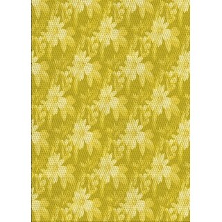 Ahgly Company Machine Washable Transitional Banana Yellow Area Rugs ...