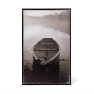 Framed Canoe Print - 22.75"L x 1.25"W x 36.5"H - Bed Bath & Beyond ...