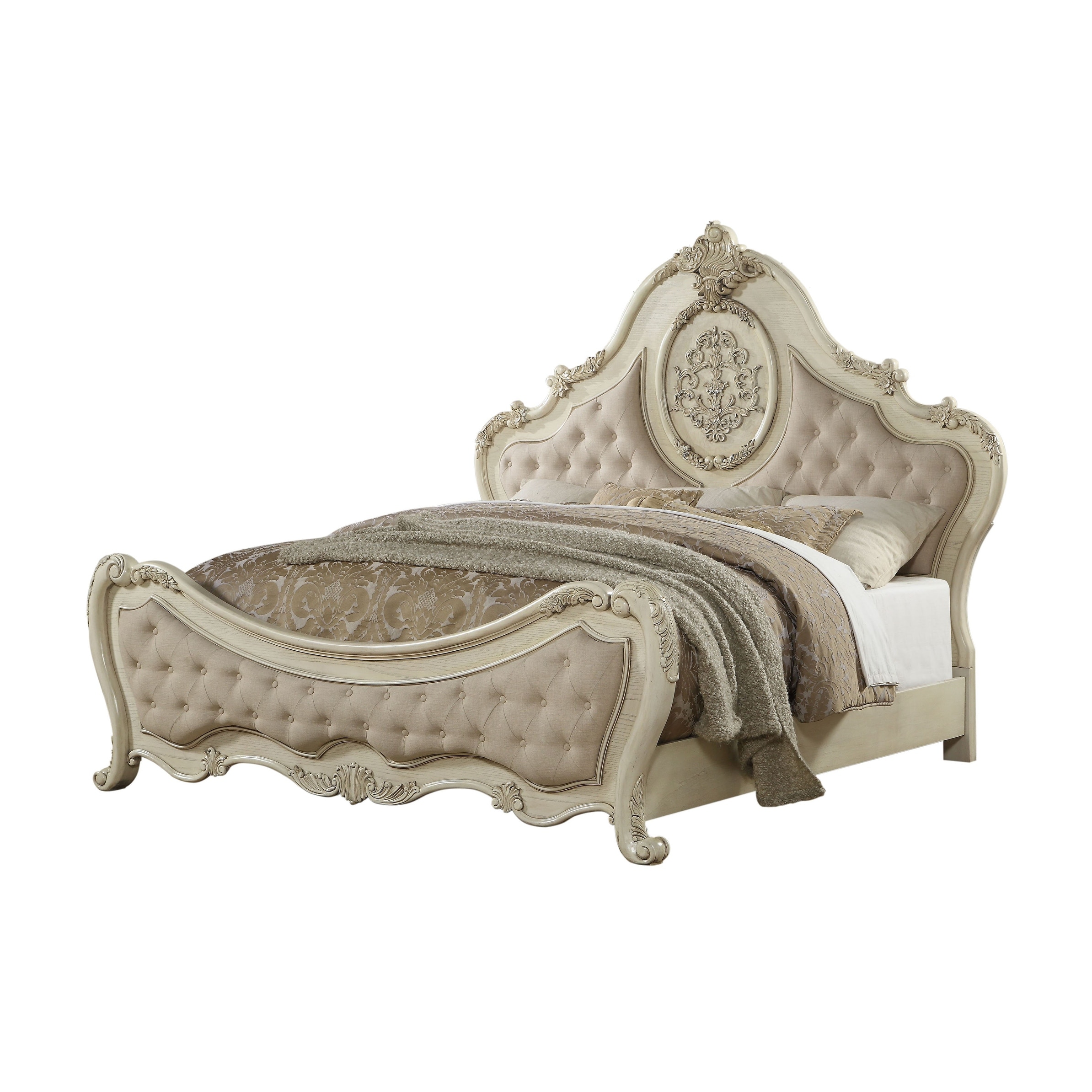 Off-White King Size Beds - Bed Bath & Beyond