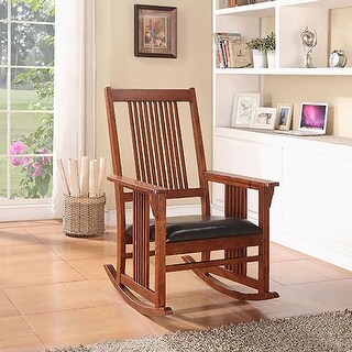 Rocking Chair with Slat Back - Bed Bath & Beyond - 41028879