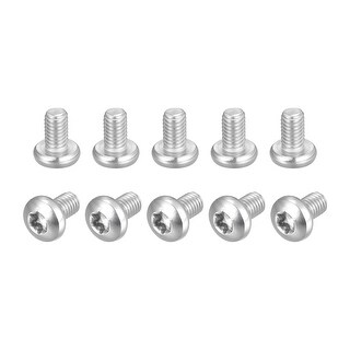 M6x10mm Torx Security Machine Screws, 20pcs 316 Stainless Steel Pan ...