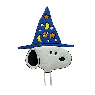 Peanuts Snoopy in Witch hat Pumpkin press-in 10 inch Icon - Bed Bath ...
