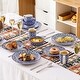 vancasso Mandala Bohemian Porcelain Dinnerware Set (Service for 4 ...