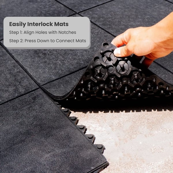 interlocking rubber matts