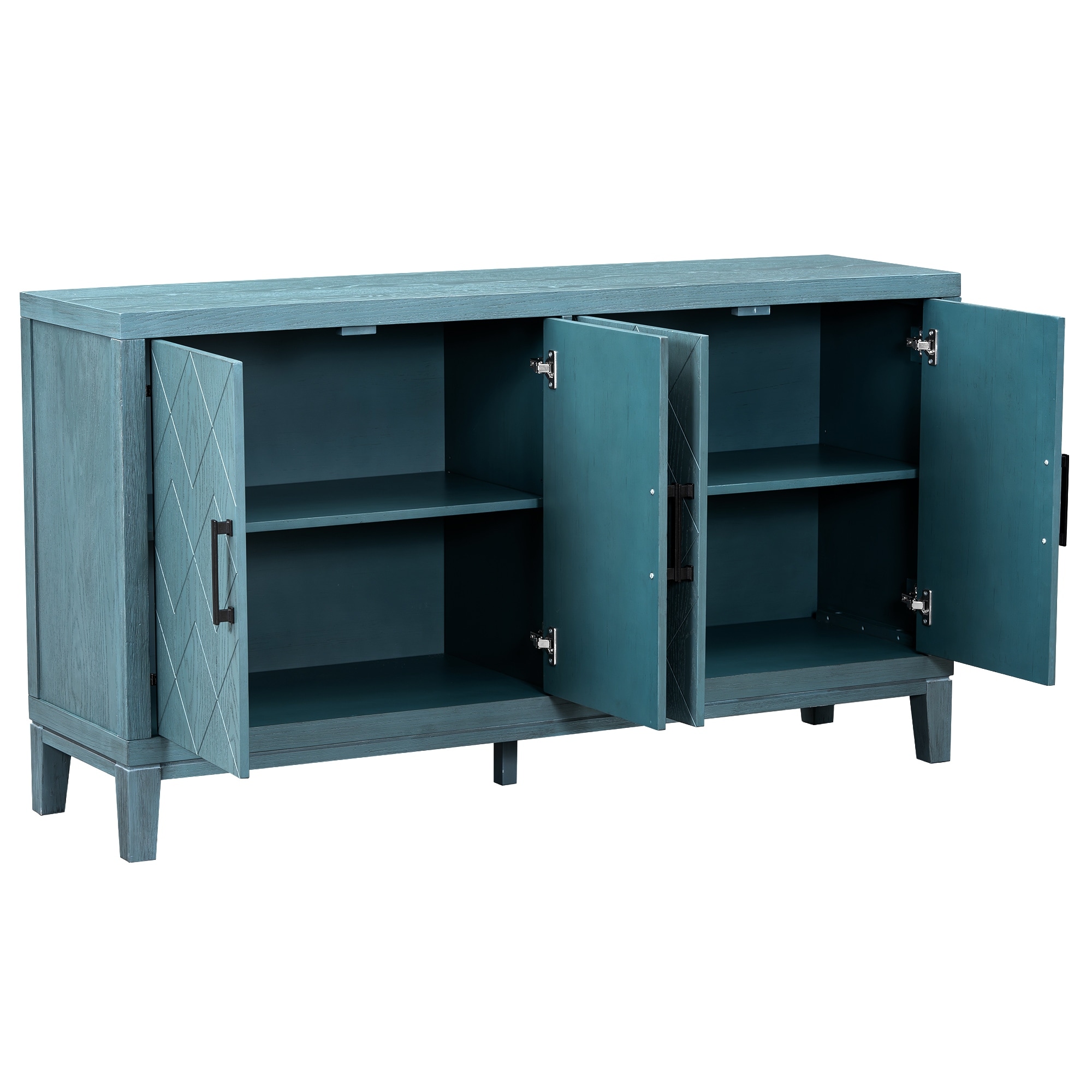 Modern 4 Door Cabinet ,Sideboard Cabinet Storage Cabinet, for Living ...