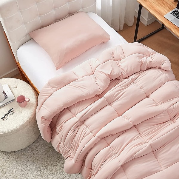 Summertime - Coma Inducer® Oversized Comforter - Vintage Pink - On Sale ...