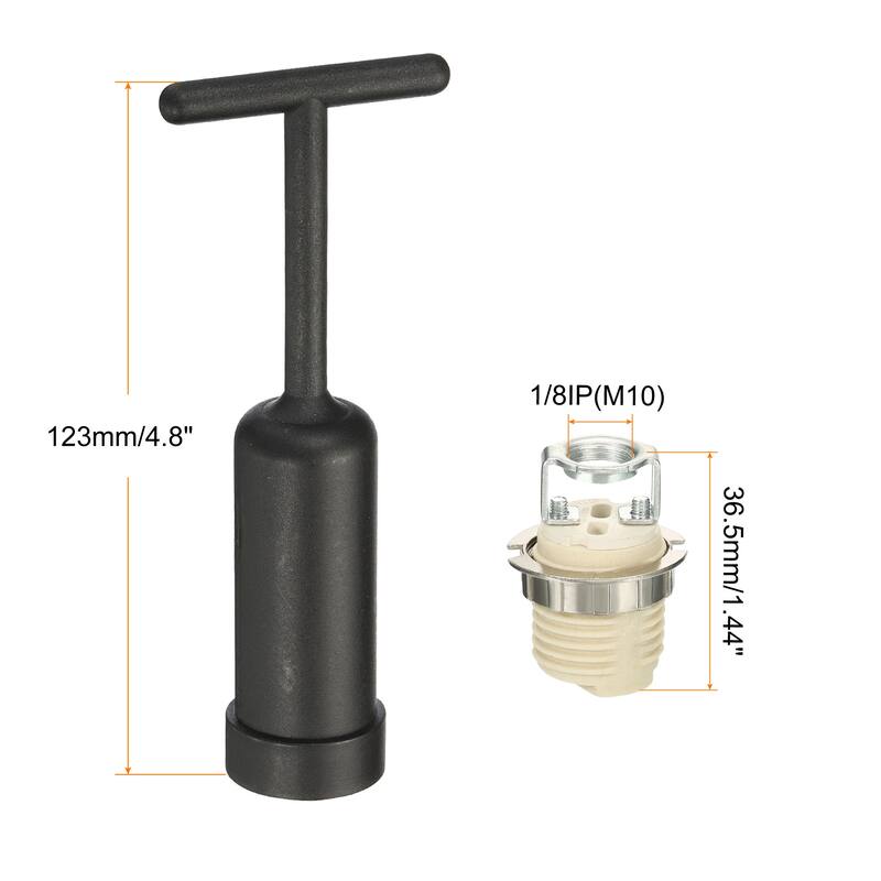 G9 Light Base Socket, 4 Set Lamp Holder Base with Socket Ring Removal ...