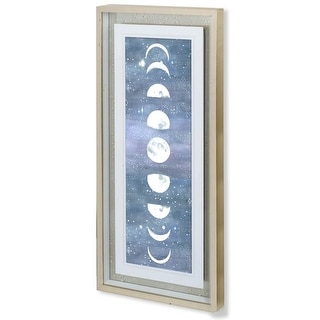 Moon Chart II Framed Art Print - Bed Bath & Beyond - 39198409
