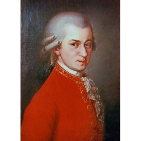 Wolfgang Amadeus Mozart Artist Unknown Poster Print (8 X 10) - Bed Bath ...