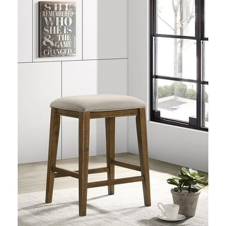 Sasha Counter Height Stool with Upholstered Seat - Bed Bath & Beyond ...