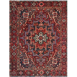 Fine Vintage Bakhtiari Monty Rust/Eggplant Rug - 9'10" x 12'7" - Bed ...
