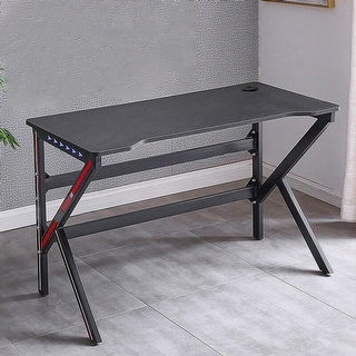 Ergonomic Desk K/Z Stable Design Gaming Desk Black - Bed Bath & Beyond ...