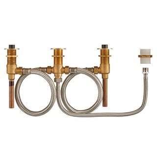 American Standard Flash Roman Tub Rough-In Valve Body with 1/2" Sweat ...