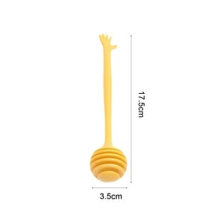 Honey Stirring Stick Food Grade Reusable Plastic Mini Honey Dipper Rod ...