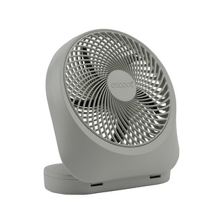 O2 Cool Fan Battery or Electric Operated Portable Fan - 10"D x 11"W x 3 ...