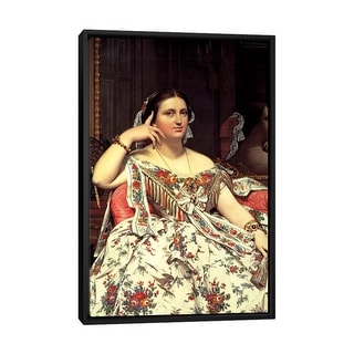 iCanvas "Madame Moitessier, 1856" by Jean-Auguste-Dominique Ingres ...