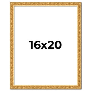 16x20 Frame Gold Real Wood Picture Frame - Bed Bath & Beyond - 38885851