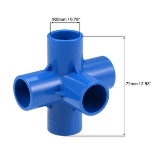 3-Way Elbow PVC Fitting, Tee Corner Fittings - Bed Bath & Beyond - 38351388