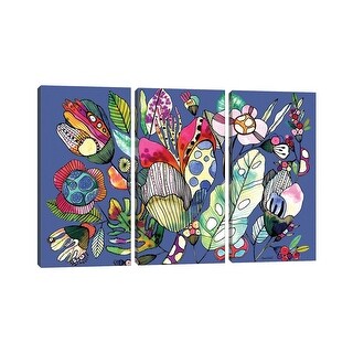 iCanvas "Organic Lines" by Cayena Blanca 3-Piece Canvas Wall Art Set ...